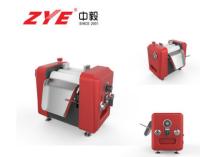 China Single Handle Three Roller Mill 50mm Ceramic Roller 0-500RPM Variable Speed for sale