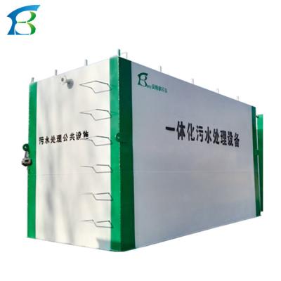 Cina Modulo MBR per lo smaltimento delle acque reflue 24 ore di funzionamento automatico 400cm*200cm*200cm in vendita