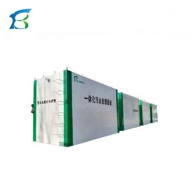 Cina 30 M3/Giorno MBR Membrana Bioreattore in contenitore per le acque reflue domestiche 3000 kg di peso in vendita
