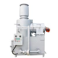 China Low Operating Costs High Function Waste Burning Incinerator for Solid Waste Treatment for sale