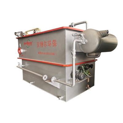 Cina 1000 kg di BOD.COD Rimozione Aria fluttuante disciolta Trattamento dell'acqua con componenti del nucleo motore in vendita
