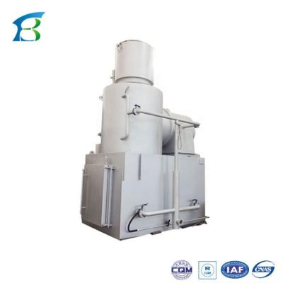 Cina Incineratore di rifiuti di cremazione animale con capacità di 100-500 kg/h e colore personalizzato in vendita