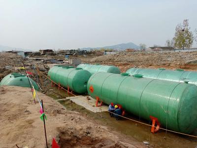 Cina Serbatoi settici Serbatoi di stoccaggio in FRP Macchine idriche per il trattamento delle acque reflue in vendita