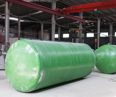 Cina 10-20 t/ora Macchina per il trattamento delle acque reflue a controllo completamente automatico Serbatoio settico in FRP in vendita