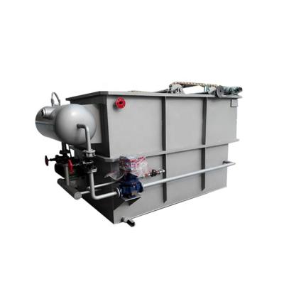 Cina Sistema di trattamento delle acque reflue Rimozione delle sostanze sospese COD BOD Macchina di flottazione dell'aria in vendita