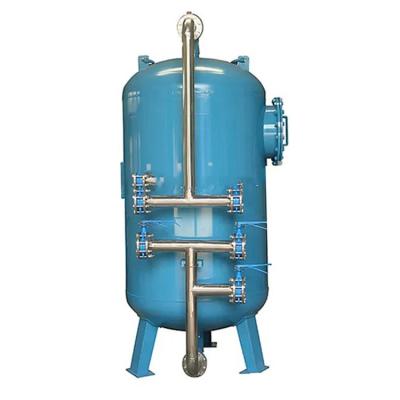 Cina Acciaio inossidabile 304 316 materiale filtro di sabbia al quarzo a carbonio attivo per il trattamento dell'acqua in vendita