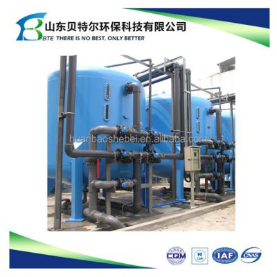 Cina Filtro meccanico di acque reflue a carbone attivo per depuratore di acque reflue 6*10M in vendita