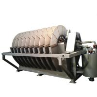 China 800KG Solid Liquid Separation Ceramic Disc Rotary Drum Vacuum Filter for Big Capacity for sale