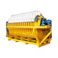 China 800KG Solid Liquid Separation Ceramic Disc Rotary Drum Vacuum Filter for Big Capacity for sale