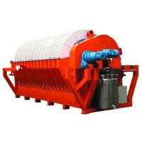 China 1-30tons/h Capacity Tailings Ceramic Disc Vacuum Filter Solution for Mineral Processing for sale
