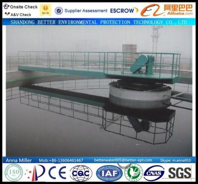 Cina Tipo di azionamento periferico aspiratore di fanghi diametro macchina di raschiatura di fanghi di ponte completo in vendita