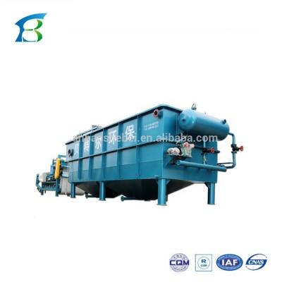 China Operação Automática Runnig Dispositivo DAF Unidades de flutuação de ar dissolvidas Sistema de máquinas à venda