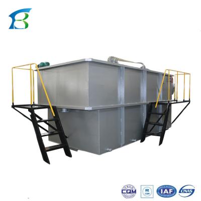 Cina 3000L/ora di produzione DAF Dissolved Air Flotation Oil Water Separator Machine con pompa in vendita