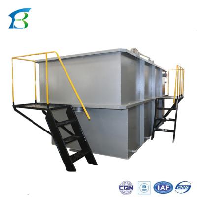 Cina 3000L/ora di produzione DAF Dissolved Air Flotation Oil Water Separator Machine con pompa in vendita