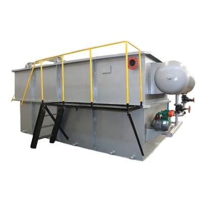 China Sistema de reciclagem de águas residuais DAF de flutuação por ar dissolvido YW com componentes do núcleo do motor à venda