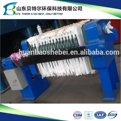 Cina Filtro dell'acqua Dehidratore di fanghi Piastra e telaio Filtro con supporto online da 3 kW in vendita