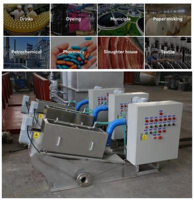 Cina Deshidratore a vite di capacità personalizzabile per il trattamento delle acque reflue oleose 100 kg in vendita