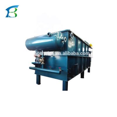 China 1-500m3/h Capacity Dissolved Air Float Machine for Industrial City Sewage Pretreatment for sale
