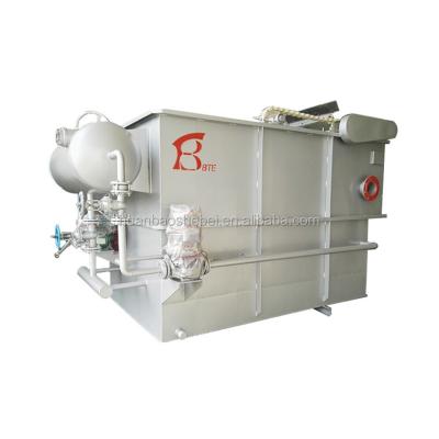 Cina 220V 380V Sistemi standard di trattamento delle acque reflue Daf Dissolved Air Flotation Machine in vendita