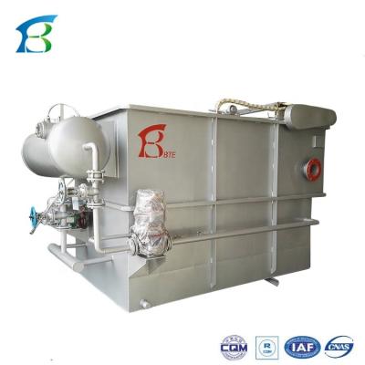 Cina Separazione solido-liquido Sistema integrato di flottazione dell'aria disciolta Attrezzature di protezione ambientale in vendita