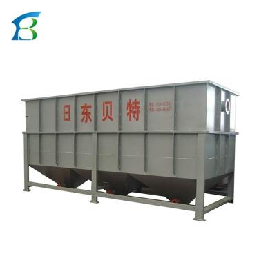 Cina Condizione del serbatoio di sedimentazione a tubo di piastra inclinato per il trattamento delle acque reflue da elettroplatazione in vendita
