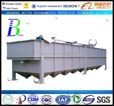 Cina Condizione del serbatoio di sedimentazione a tubo di piastra inclinato per il trattamento delle acque reflue da elettroplatazione in vendita