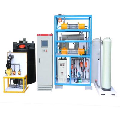 China Condition Sodium Hypochlorite Generator With 750L/Hour Output for sale