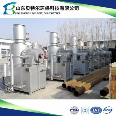 中国 固体廃棄物焼却機 150kg/時間 大規模廃棄のためのWFS-150型焼却機 販売のため