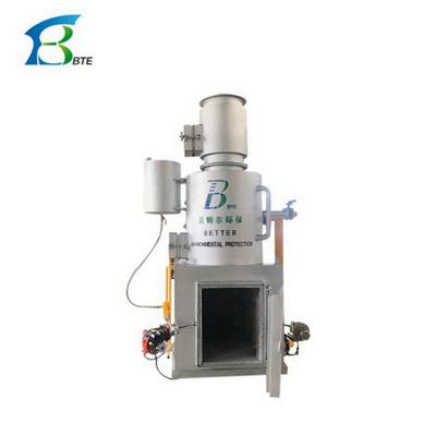 Cina Incineratore mobile forno di smaltimento dei rifiuti Vernice resistente alle alte temperature blu argento in vendita
