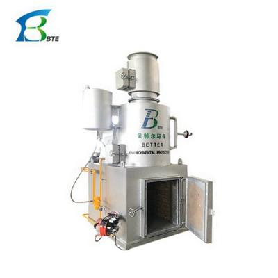 Cina Incineratore mobile forno di smaltimento dei rifiuti Vernice resistente alle alte temperature blu argento in vendita