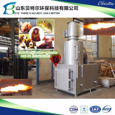 Cina Tecnologia avanzata dei bruciatori inceneritore pericoloso per lo smaltimento dei rifiuti di pollame di piccole dimensioni in vendita