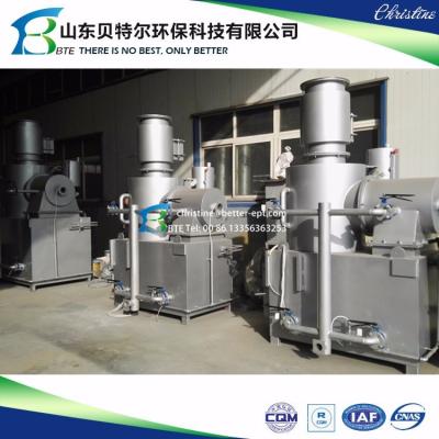 Cina Tecnologia avanzata dei bruciatori inceneritore pericoloso per lo smaltimento dei rifiuti di pollame di piccole dimensioni in vendita