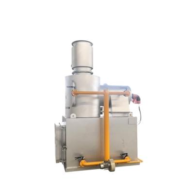 Cina Incineratore a combustibile idrico per rifiuti chimici capacità 10-500 kg/ lotto Blu argento in vendita