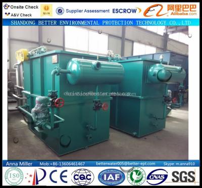 Cina Impianto di depurazione delle acque reflue di amido 3-300cbm/ora con flottazione ad aria sciolta in vendita