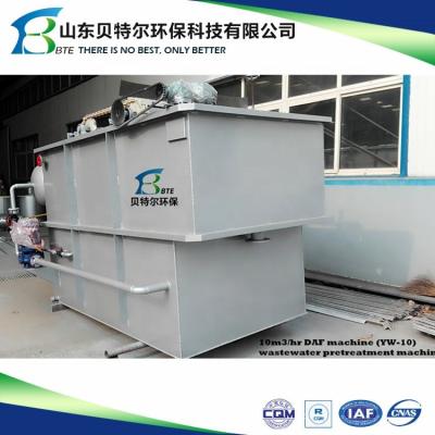 Cina Piccole unità DAF per impianti di trattamento delle acque reflue oleose 5-10 m3/ora 304 acciaio inossidabile in vendita