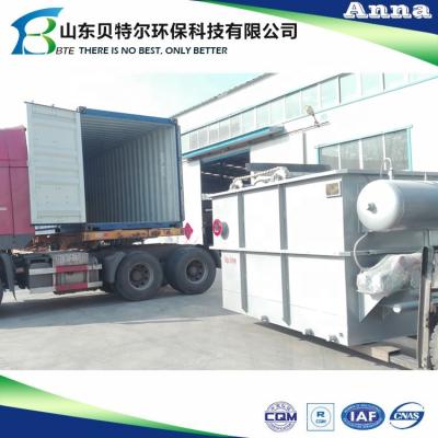 Cina Piccole unità DAF per impianti di trattamento delle acque reflue oleose 5-10 m3/ora 304 acciaio inossidabile in vendita