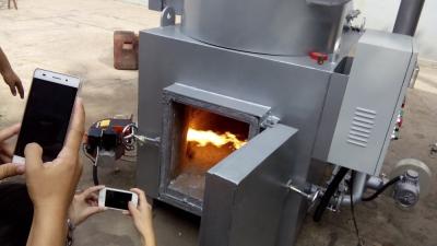 Cina Incineratore domestico senza fumo Incineratore di rifiuti per manutenzione e riparazione sul campo in vendita