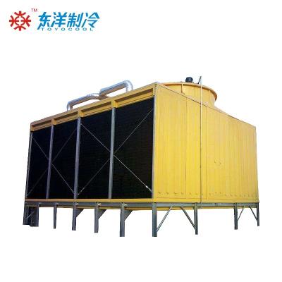 China PVC Large Cooling Towers Low Noise Square Type Cooling Tower Energy Saving for sale