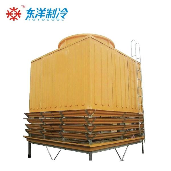 Quality Square Large Cooling Tower PVC Energy Efficient Cooling Towers Low Noise for sale