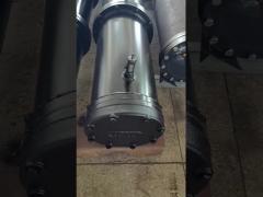 Shell and Tube Condenser Heat Exchanger 11340-1134000 Kcal/h Capacity with Copper Tube Design