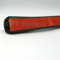 China 3m Customized D Shape EPDM Rubber Extrusion Profiles For Door Windows Gap for sale