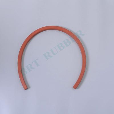 Cina Natural EPDM NBR Molded Rubber Quad Ring Customized High Precision in vendita