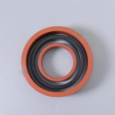 Cina Natural EPDM NBR Molded Rubber Quad Ring Customized High Precision in vendita