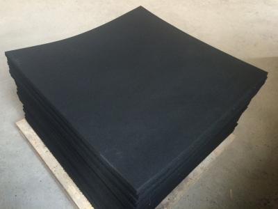 China Gym de 1m x de 1m que pavimenta Mat Floor Tiles de borracha antiderrapante Eco-amigável à venda