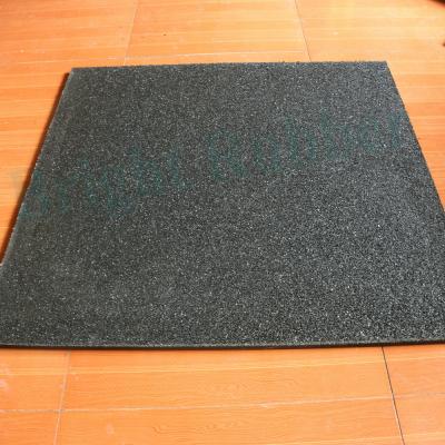 China Gym de 1m x de 1m que pavimenta Mat Floor Tiles de borracha antiderrapante Eco-amigável à venda