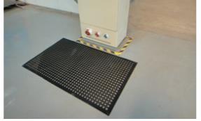 Cina Interlocking Drainage Rubber Door Mats Sheet For Kitchen Antislip in vendita