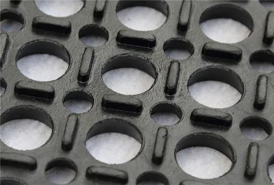 Cina bagno di gomma Matats di slittamento di 12mm non in vendita
