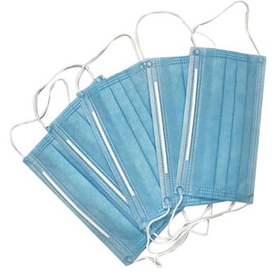 Cina Il grado medico protegge la maschera di polvere eliminabile carta da filtro non tessuta di 3 pieghe in vendita