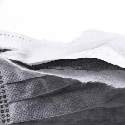 Cina Colore grigio alta efficienza non tessuta di anti inquinamento della maschera di protezione di 3 pieghe in vendita