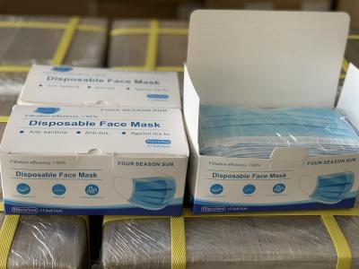Cina IL CE di FDA all'ingrosso della fabbrica ha approvato la maschera eliminabile chirurgica non tessuta 3ply in vendita